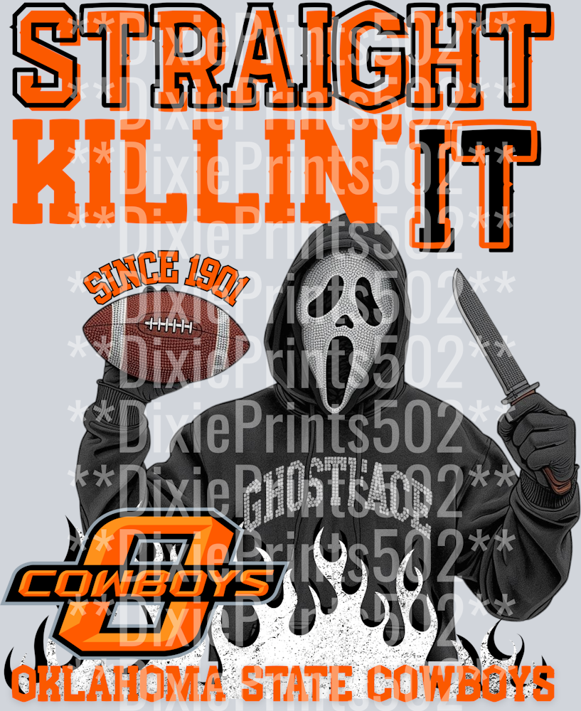 GHOST FACE OSU – **DixiePrints502**